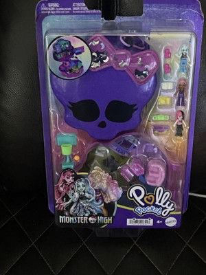 Polly Pocket Monster High Compact With 3 Micro Dolls & 10 Accessories ...