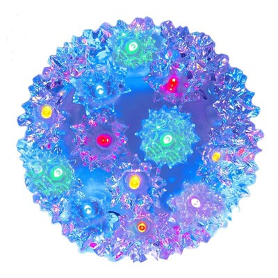 Novelty Lights 50 Multicolored Light Led Starlight Sphere, 6" Diameter ...