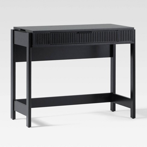 Saracina Home Fluted Lift Top Desk Black : Target