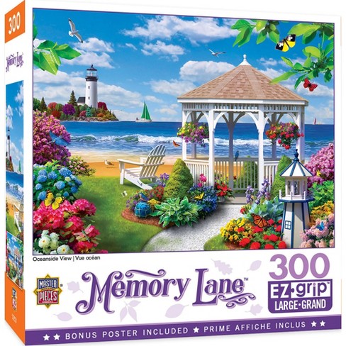 Masterpieces 300 Piece Ez Grip Jigsaw Puzzle - Oceanside View - 18"x24" : Target