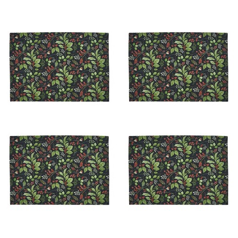 Park Designs Peace And Merry Placemat Set Of 4 : Target