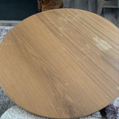 Wood & Cane Round Accent Side Table - Hearth & Hand™ With Magnolia : Target