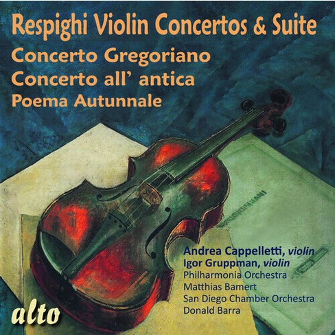 Philharmonia Orchestra - Respighi: Violin Concertos & Suite (cd) : Target