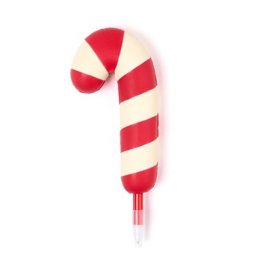Yoobi Novelty Ballpoint Pen Candy Cane: 1.0mm Black Ink, Art ...