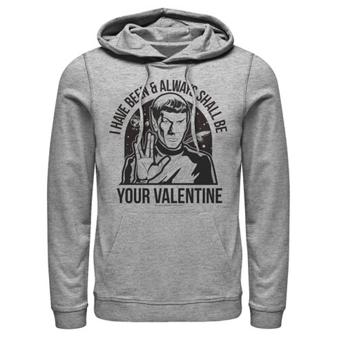 Men's Star Trek: The Original Series Spock Always Shall Be Valentine ...