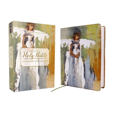 Nrsvue, Holy Bible, Anne Neilson Angel Art Series, Leathersoft, Multi ...