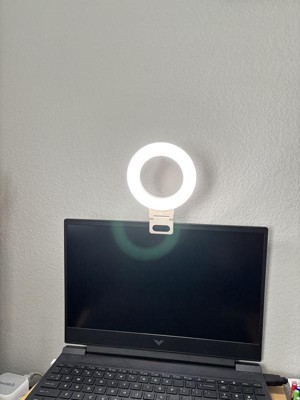 Clip-on Conference Ring Light - Heyday™ Stone White : Target