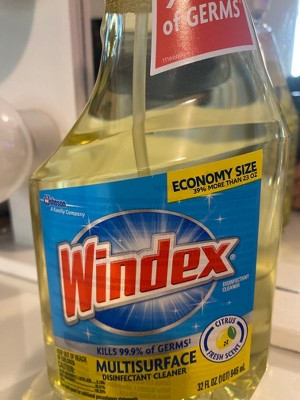Windex Citrus Fresh Disinfectant Cleaner Multi-surface Spray - 26 Fl Oz ...