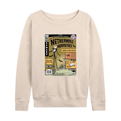 Women's Disney The Nightmare Before Christmas Lightweight French Terry ...