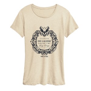 Women's - Emily in Paris - De Lalisse Grand Cru Short Sleeve Graphic T ...