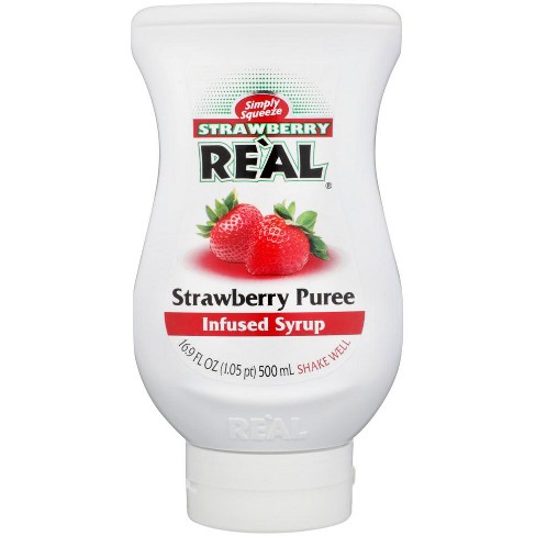 Real Infused Exotics Strawberry Syrup - Case Of 6 - 16.9 Fl Oz. : Target