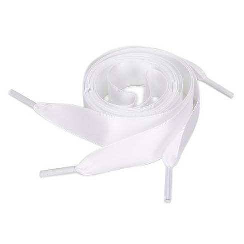 Elerevyo Women's Satin Flat Ribbon Shoelaces Sneakers Canvas ...