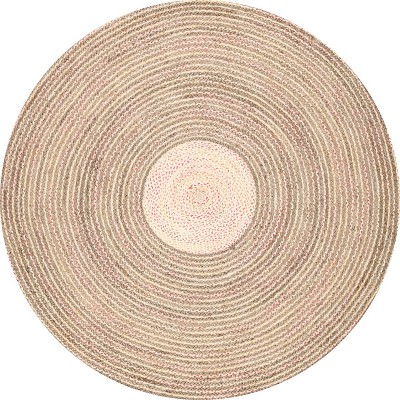 Nuloom Braided Draya Jute Area Rug : Target