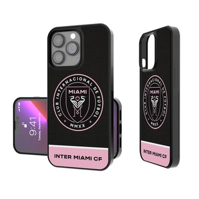 Keyscaper Inter Miami Cf Endzone Solid Bump Cell Phone Case For Iphone ...