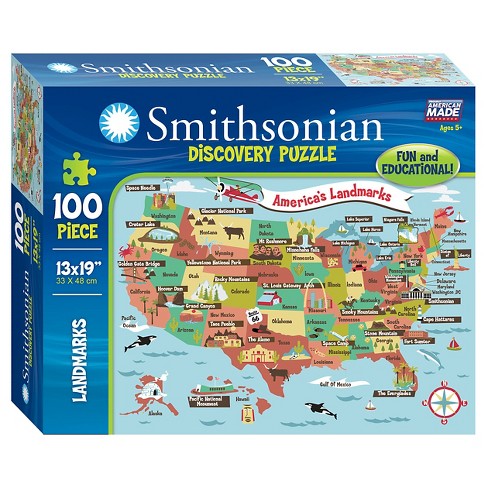 Smithsonian Americas Landmarks Puzzle 100pc : Target