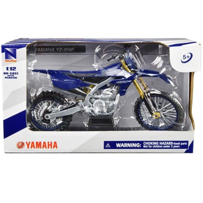 Yamaha YZ-450F Motorcycle Blue 1/12 Diecast Model by New Ray : Target