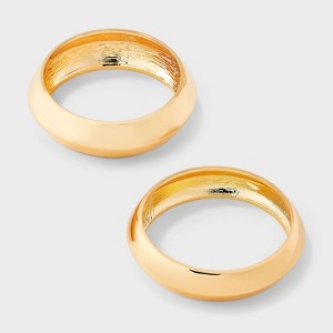 Bangle Bracelet 2pc Set - A New Day™ Gold : Target