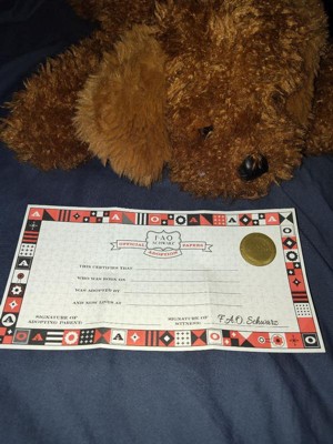 Fao Schwarz Husky Cuddly Ultra-soft Fur 15" Stuffed Animal : Target