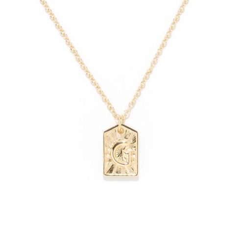 Soul Stack's Initial Here Pendant Necklaces - G : Target
