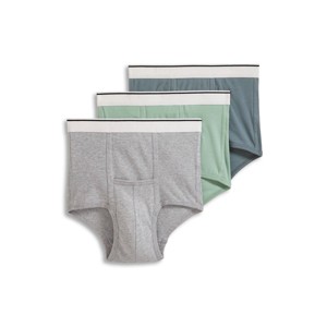 Jockey Men's Pouch Brief - 3 Pack L Grey Sage : Target