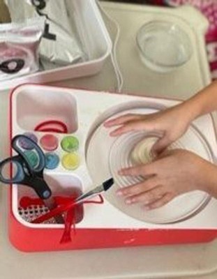 Fao Schwarz pottery Wheel Studio All-in-one Sculpting Workstation : Target