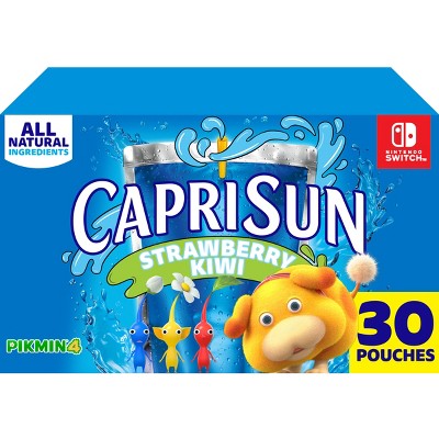 Capri Sun Value Pack Strawberry Kiwi - 30pk/6 Fl Oz Pouches : Target