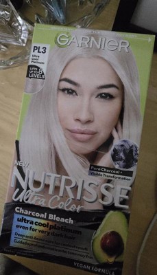 Garnier Nutrisse Ultra Color Charcoal Hair Bleach - Pl3 Ultra Cool ...