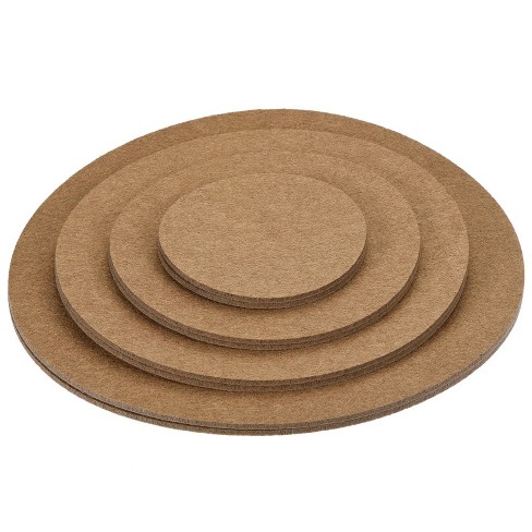 Unique Bargains Reversible Absorbent Waterproof Round Felt Plant ...