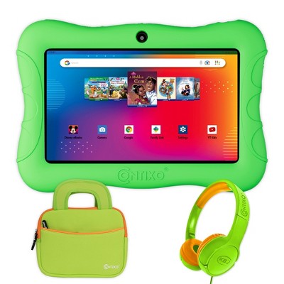 Contixo 7" Android Kids Tablet 32gb, Includes 50+ Disney Storybooks ...