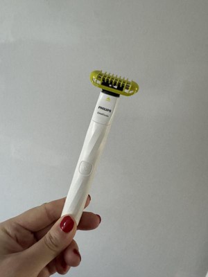 Philips Norelco Oneblade Intimate Electric Rechargeable Pubic Groomer ...