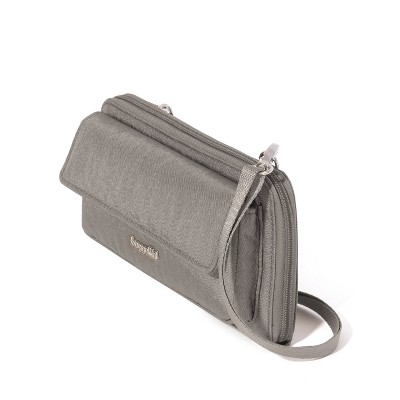 baggallini RFID Phone Wallet Crossbody Bag - STERLING SHIMMER : Target