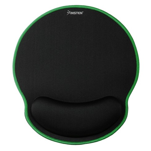 Insten Mouse Pad With Wrist Support Rest, Stitched Edge Mat, Ergonomic ...