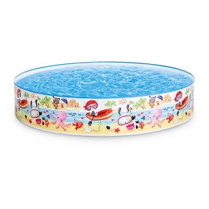 Intex Beach Days Snapset Instant Kids Childrens Swimming Pool : Target