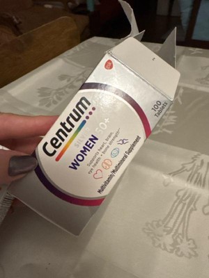Centrum Silver Women 50+ Multivitamin/multimineral Supplement Tablets ...