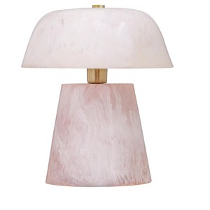 TOV Furniture Pouty Resin Table Lamp in Pink : Target