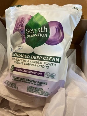 Seventh Generation Laundry Detergent Packs Free & Clear - 45ct/31.7oz ...