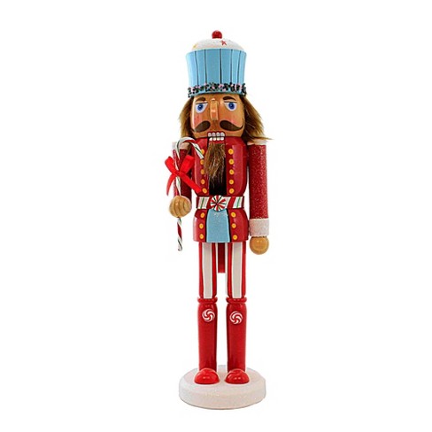 15.0 Inch Retro Candy Nutcracker Candy Cane Holiday Decorative ...