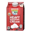 Horizon Organic Heavy Whipping Cream - 16 Fl Oz (1pt) : Target