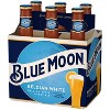 Blue Moon Belgian White Wheat Ale Beer - 6pk/12 Fl Oz Bottles : Target