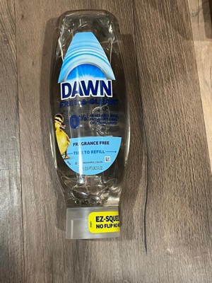 Dawn Free & Clear Ez Squeeze Dishwashing Liquid - Unscented - 24.3 Fl ...