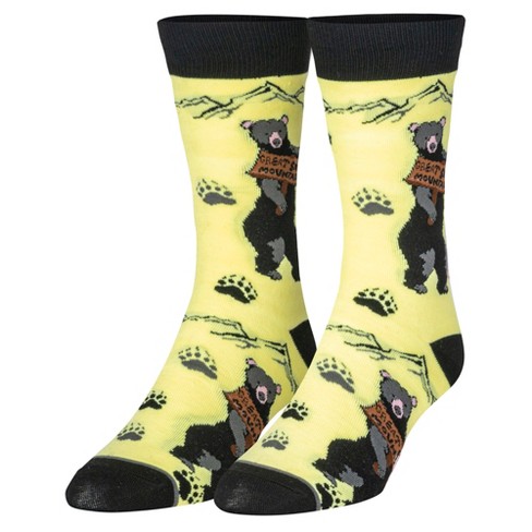 Crazy Socks, Great Smokey Mountains, Funny Novelty Socks, Adult, Large ...