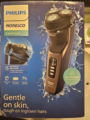Philips Norelco Wet & Dry Men's Rechargeable Electric Shaver 3600 ...