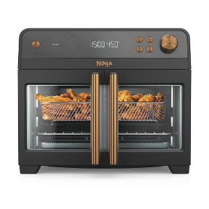 Ninja French Door Premier Air Fryer Convection Oven Toaster Black : Target
