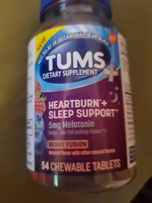 Tums Chewy Bites Extra Strength Antacid Assorted Berry 32ct : Target