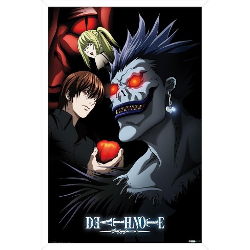 Trends International Death Note - Group Framed Wall Poster Prints White ...