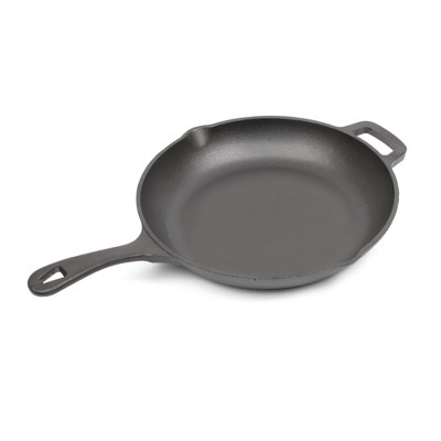 Commercial Chef Pre-seasoned Cast Iron Skillet,10.25", Black : Target