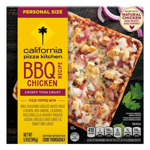 California Pizza Kitchen Frozen Bbq Chicken Personal Size - 5.9oz : Target