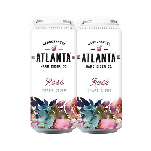 Atlanta Hard Cider Rose - 4pk/16 Fl Oz Cans : Target