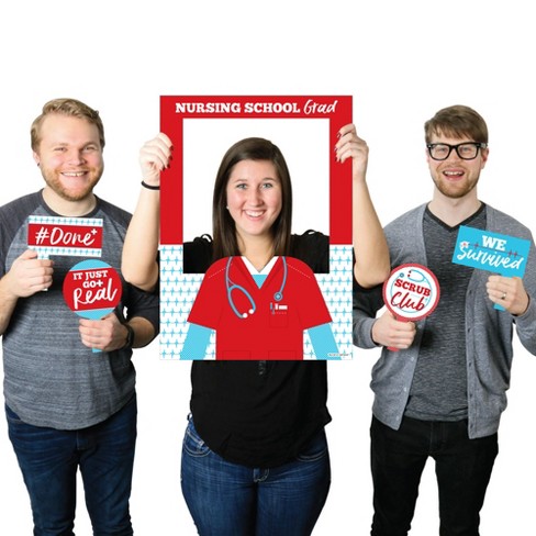 Big Dot Of Happiness Nurse Graduation - Medical Nursing Graduation ...