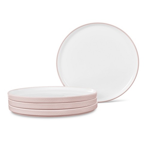 Noritake Colortex Stone Blush Set Of 4 Stax Salad Plates : Target